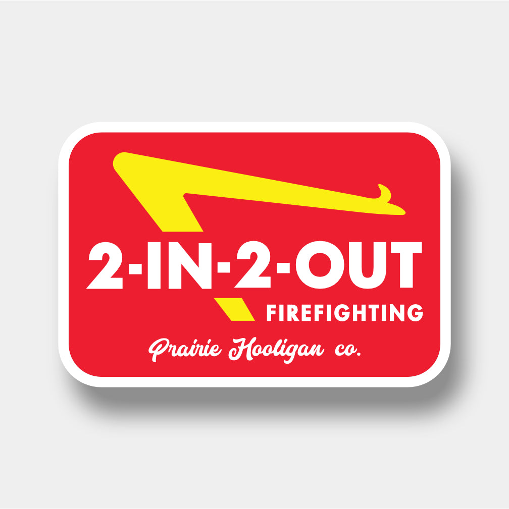 2-IN-2-OUT Classic Decal – Prairie Hooligan co.